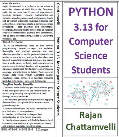 Learn Python 3.13 Fast - Books and Publications Spotlight | Lulu