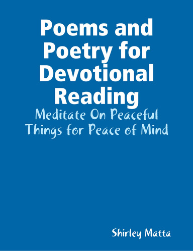 Poems and Poetry for Devotional Reading