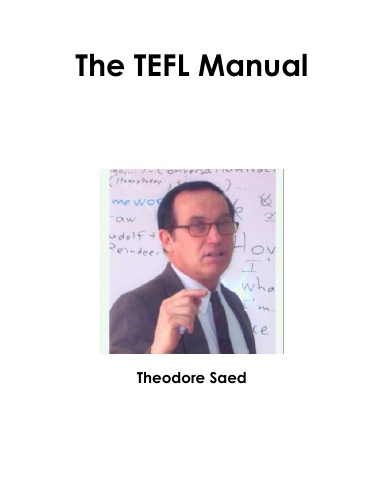 The TEFL Manual