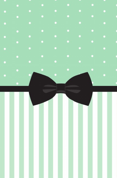 Classy Bow Mint Journal