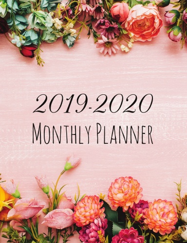 2019-2020 Monthly Planner:2 Year January 2019 to December 2020 for To ...