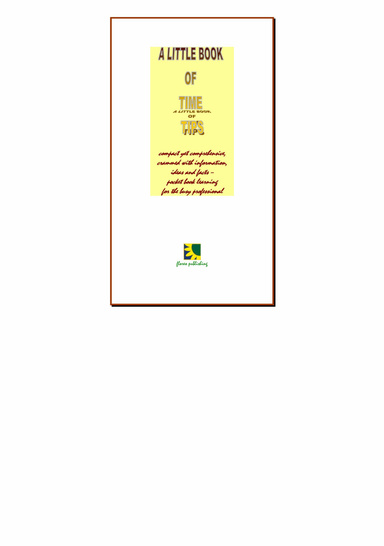 A Little Book of Time Tips