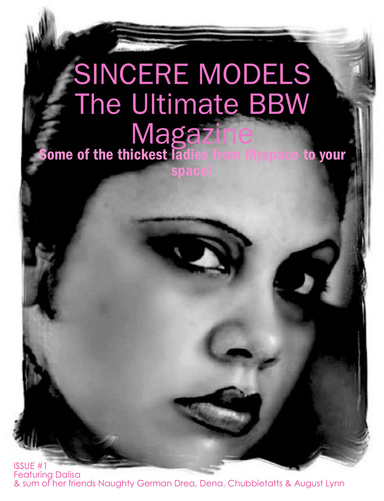 SINCERE MODEL'S The Ultimate In BBW Magazines Issue#1