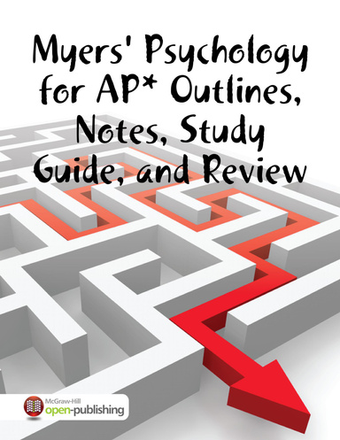 Myers' Psychology for AP* Outlines, Notes, Study Guide, and Review