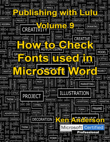 How to Check Fonts Used in Word Document