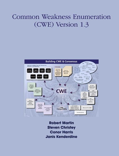 Common Weakness Enumeration (CWE) Version 1.3