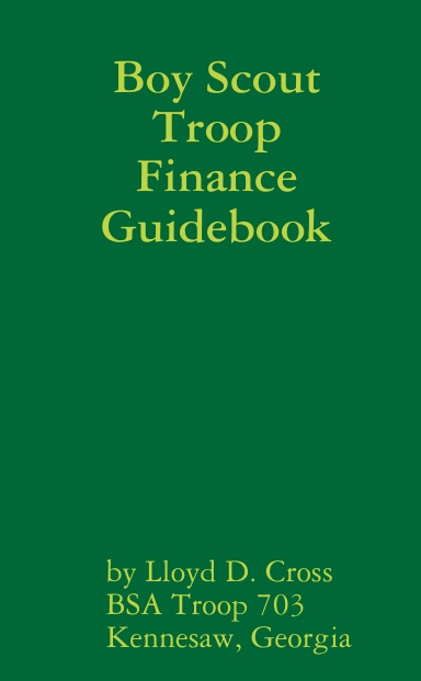 Boy Scout Troop Finance Guidebook