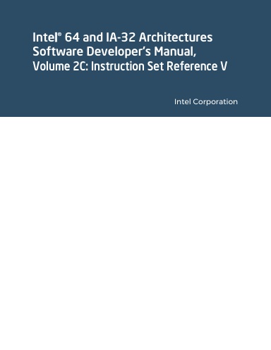 Intel® 64 and IA-32 Architectures Software Developer Manuals - Books and Publications Spotlight ...