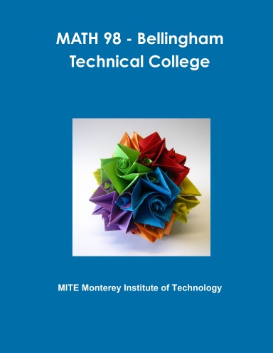 MATH 98 - Bellingham Technical College