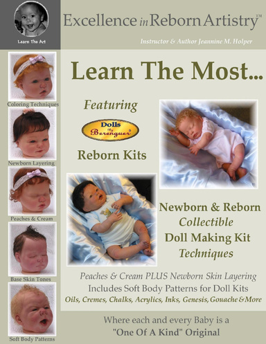Learn the Most Reborn Coloring Techniques for Doll Kits + Soft Body ...