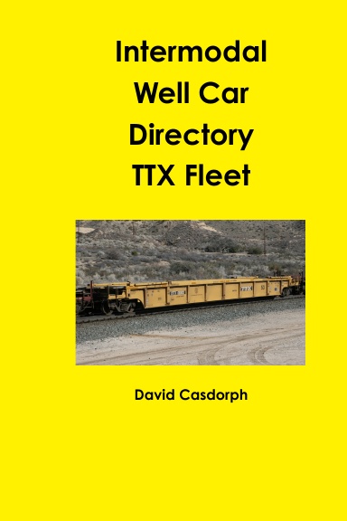 Intermodal Well Car Directory TTX Fleet