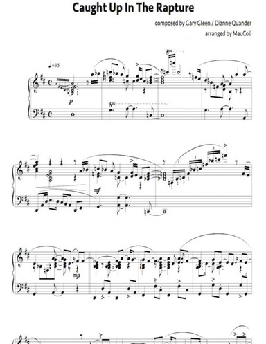 Caught Up In The Rapture (piano music sheet)