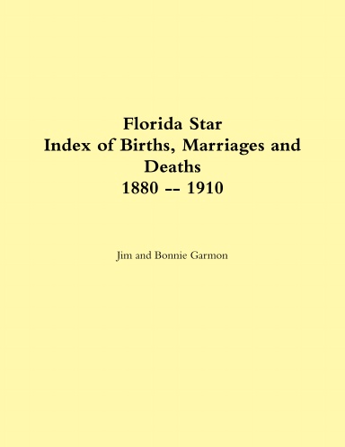 Florida Star 1880-1910