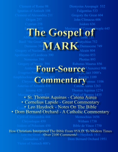4 Source Commentary - Gospel of Mark