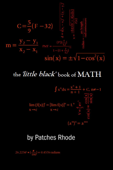 the 'little black' book of MATH