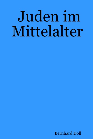 Juden im Mittelalter