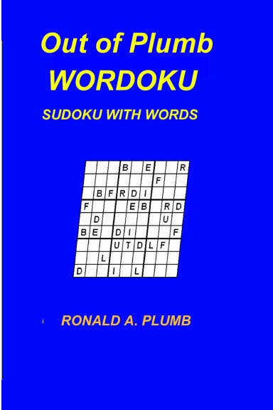 Out Of Plumb Wordoku
