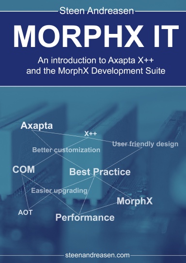 Morphx It An Introduction To Axapta X And The Morphx Development Suite 