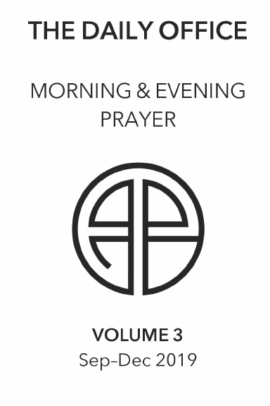 Daily Office Booklet: Volume 3, 2019