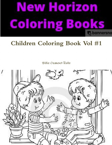 Children Coloring Book Vol #1