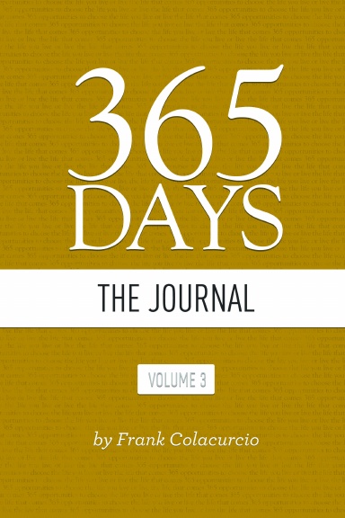 365 DAYS ~ The Journal: Volume 3