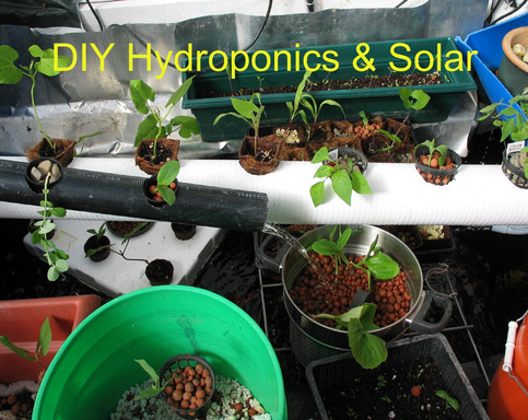 Homemade Hydroponics Plans and DIY SOlar Projects