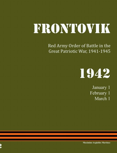 Red Army Order of Battle in WWII, January to March 1942