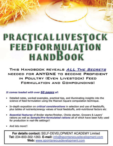 Practical Livestock Feed Formulation Handbook