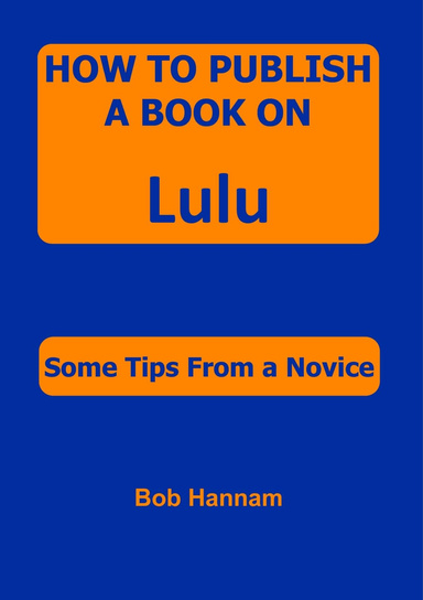 How To Publish a Book on Lulu