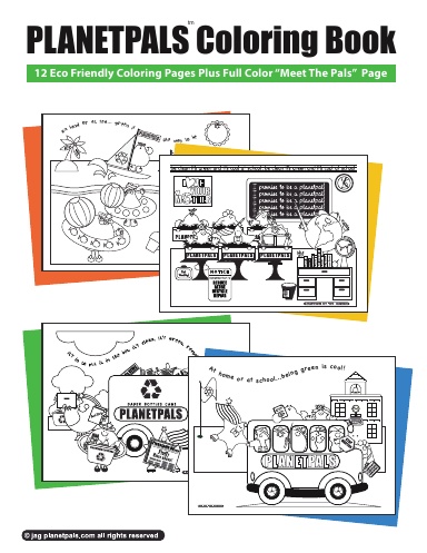 Planetpals Coloring Book