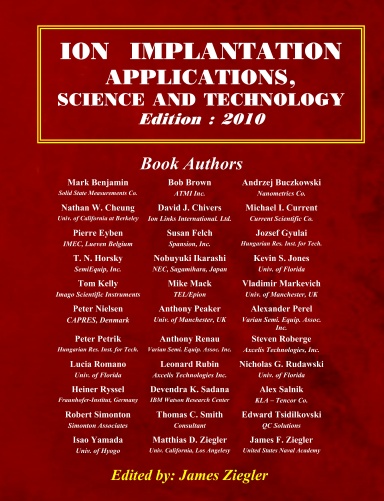 Ion Implantation: Science and Technology (2010)