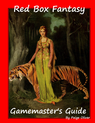 Red Box Fantasy: Gamemaster's Guide