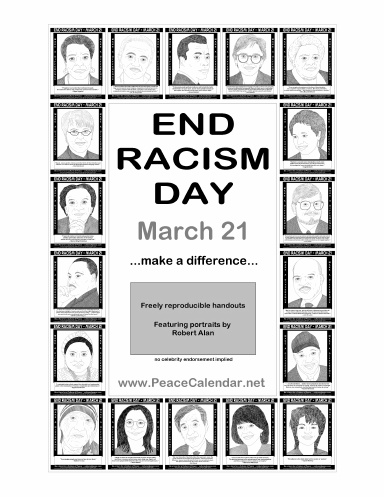 End Racism Day - March 21