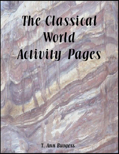 The Classical World: History Activity Pages for Kingfisher History or ...