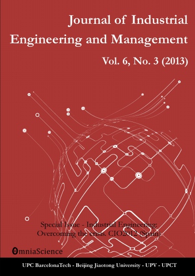 Journal of Industrial Engineering and Management Vol.6, No.3 Special ...