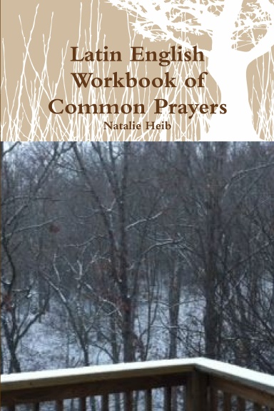 Latin English Workbook of Common Prayers