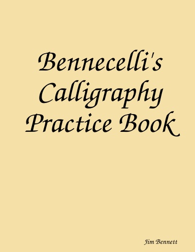 Calligraphy Practice Book