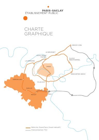 Établissement Public Paris-Saclay — Charte graphique