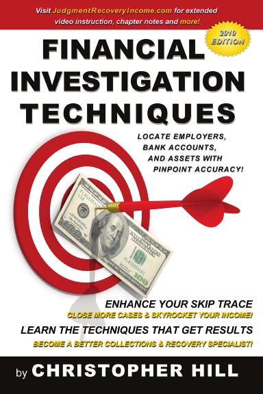 Financial Investigation Techniques: Locate Employers, Bank Accounts ...