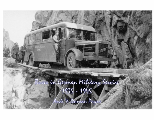 Buses in German Military Service 1935 - 1945