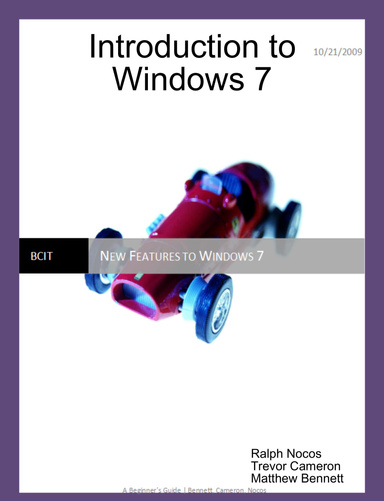 Introduction to Windows 7