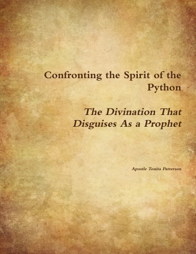 Confronting the Spirit of the Python, The Divination That Disguises As ...
