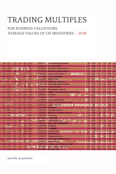 Trading multiples for business valuations - 2018