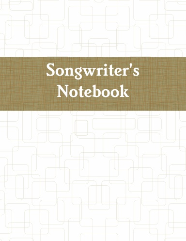 Songwriter's Notebook - Mini