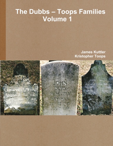 The Dubbs – Toops Families