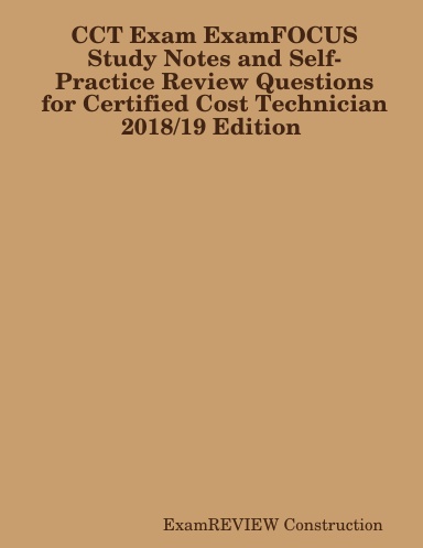 CCT Exam ExamFOCUS Study Notes and Self-Practice Review Questions for ...