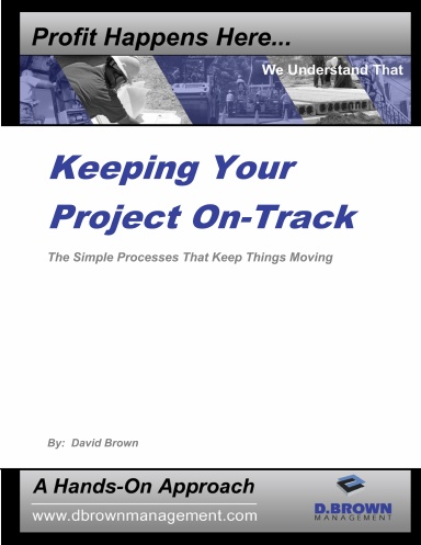 Keeping Your Project On-Track: The Simple Processes That Keep ...