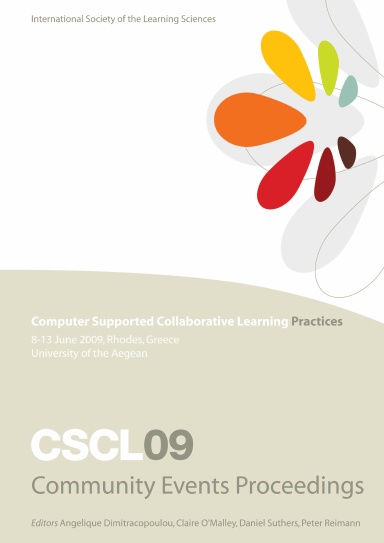 Computer Supported Collaborative Learning Practices Cscl2009 Community Events Proceedings 