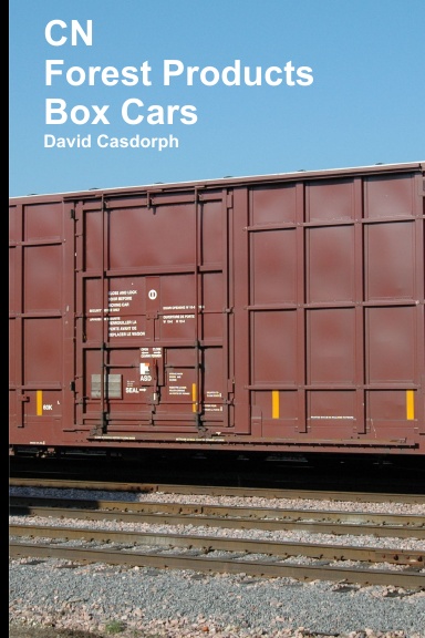 CN Forest Products Box Cars