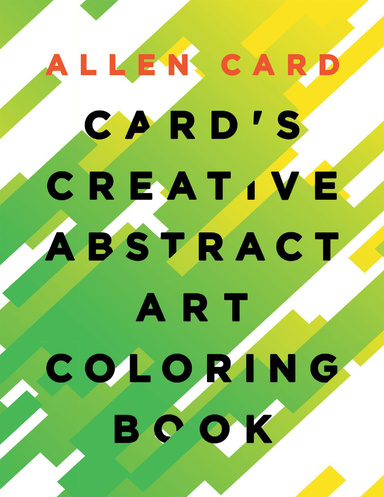 Card's Creative Abstract Art Coloring Book
